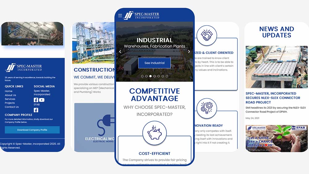 Works - Specsmaster - Sevensharp Creatives